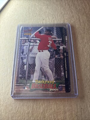 2000 Pacific Humongous Entertainment Backyard Baseball Ken Griffey Jr ...