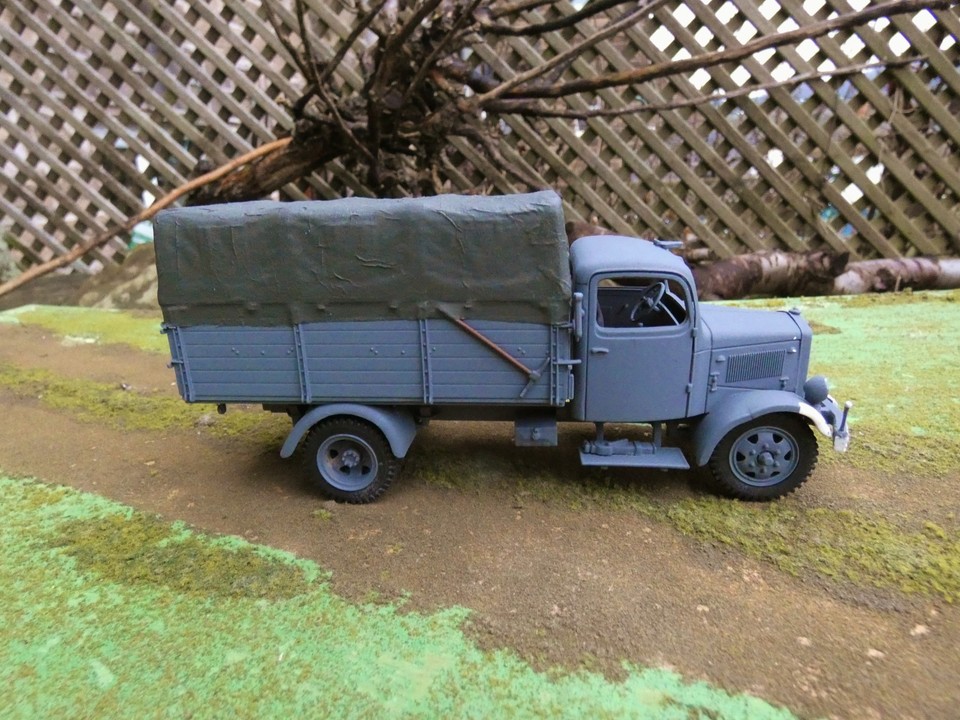 1/35 Built German Mercedes Benz L3000 Truck | eBay UK