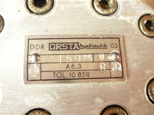 Hydraulikpumpe Pumpe Zahnradpumpe VEB Kombinat Orsta Hydraulik TGL10859 ...