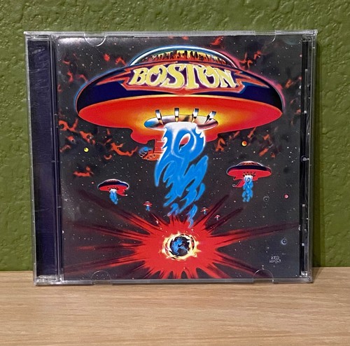 BOSTON self-titled 24kt Gold Disc CD Mastersound Remastered No Slipcase ...