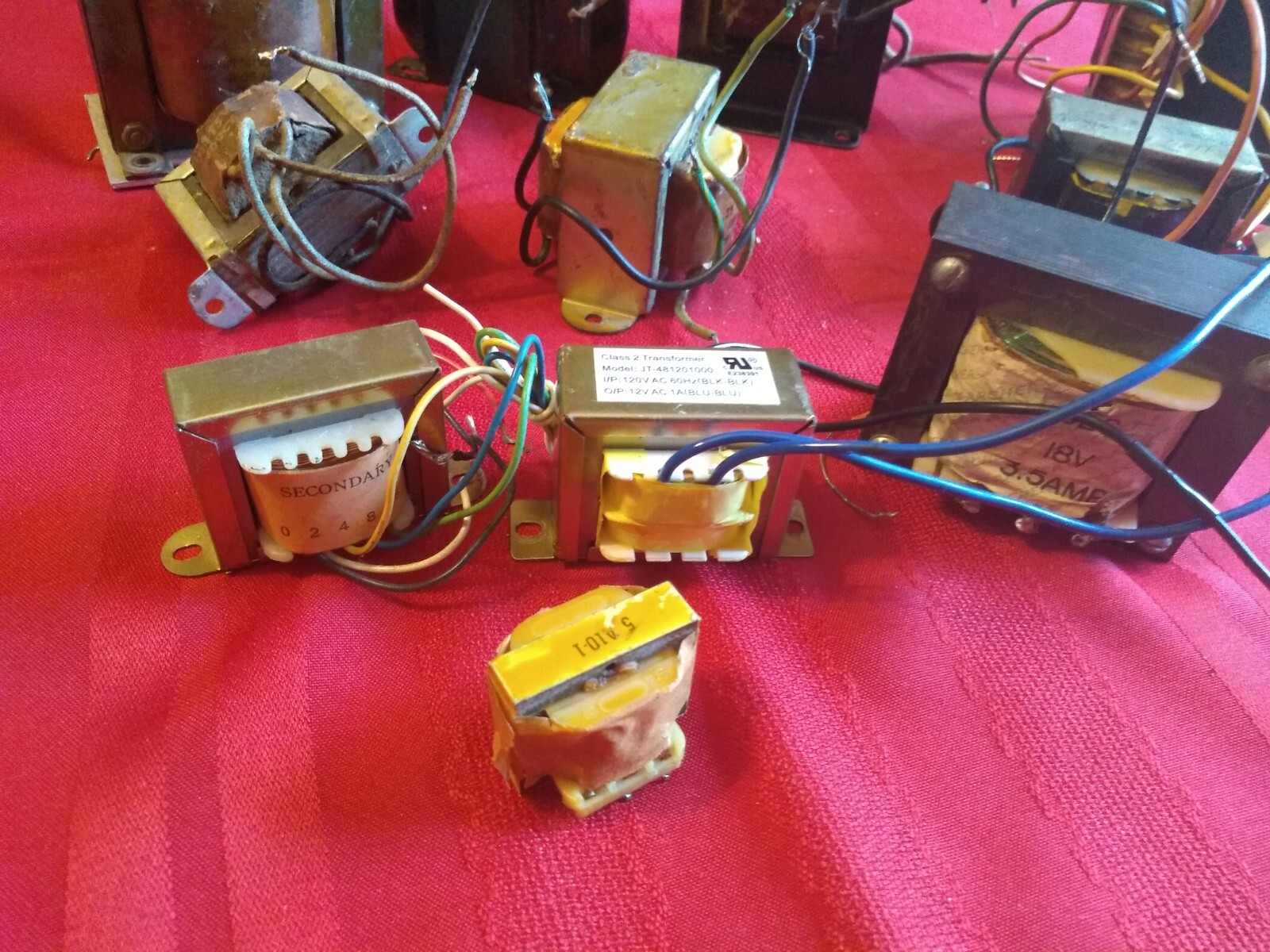 Lot of 11 Vintage Power Transformers Small and Large | eBay