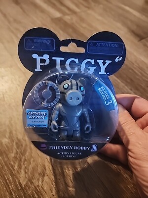 Piggy Friendly Robby 3.5” Series 3 Action Figure Toy Roblox w/DLC ...