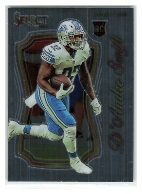 2020 Select D'Andre Swift Select Certified Insert RC Rookie Card #SCR ...