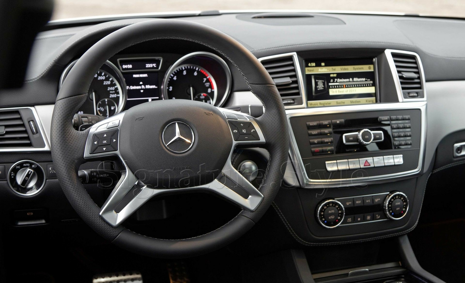 Mercedes ML GL 63 AMG Class W166 X166 air steering wheel driver bag ...