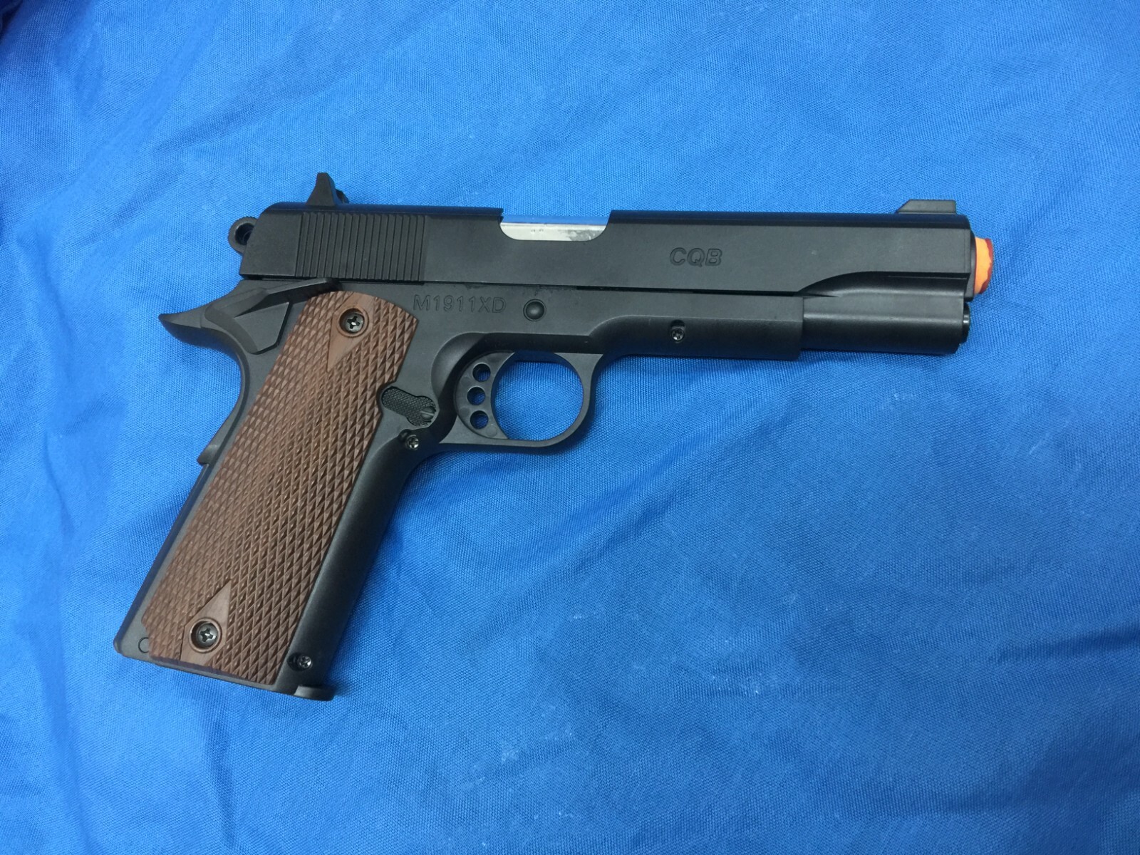 Spring Action Gel Blaster M1911 Kimber swat side arm swat costume gun ...