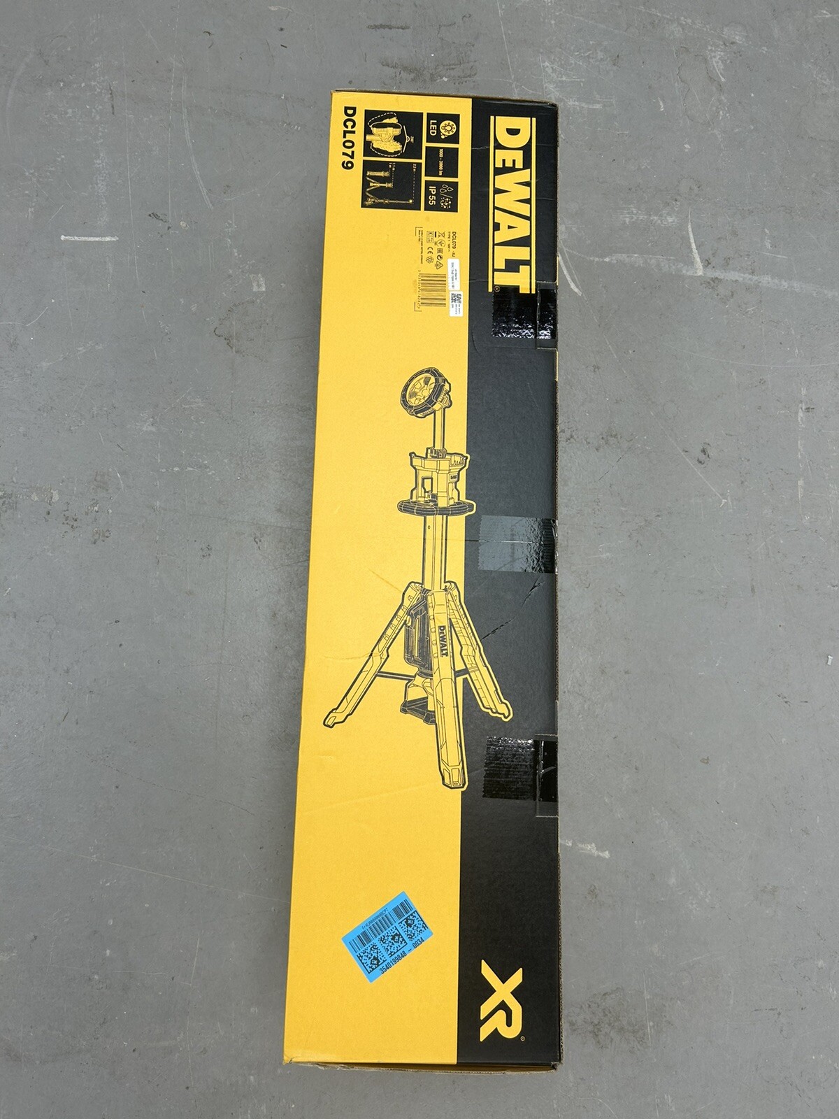 DEWALT DCL079-XJ 18V XR LED Tripod Light - Yellow for sale online | eBay