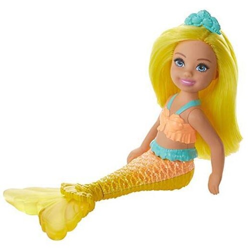 Dreamtopia Chelsea Mermaid Doll, 6.5-inch with Yellow Hair and Tail | eBay