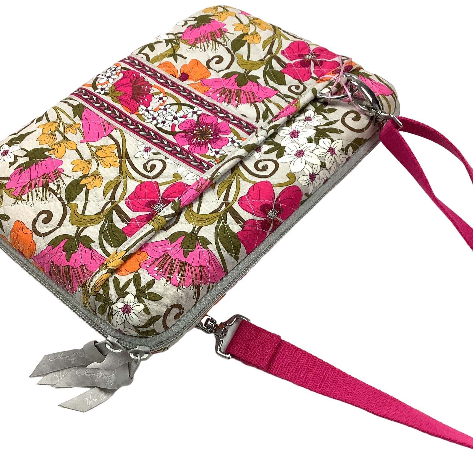Vera Bradley Tea Garden Pink Floral Hard Shell Mini Laptop ipad Case ...