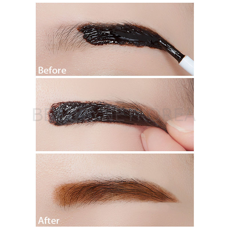 Asian Eyebrow Tinting Before And After