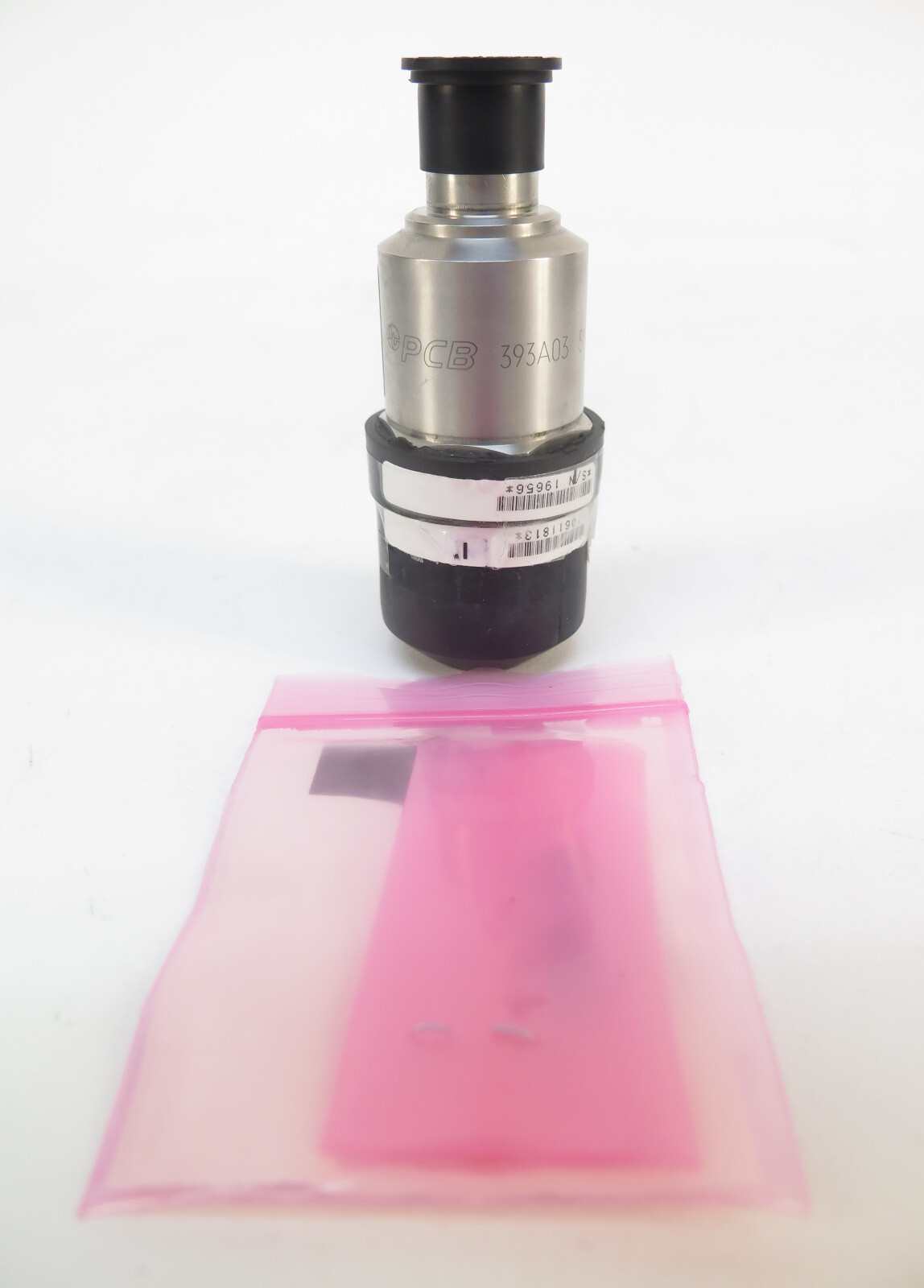 PCB 393A03 Seismic, ceramic shear ICP accelerometer, 1 V/g, 0.5 to 2k ...