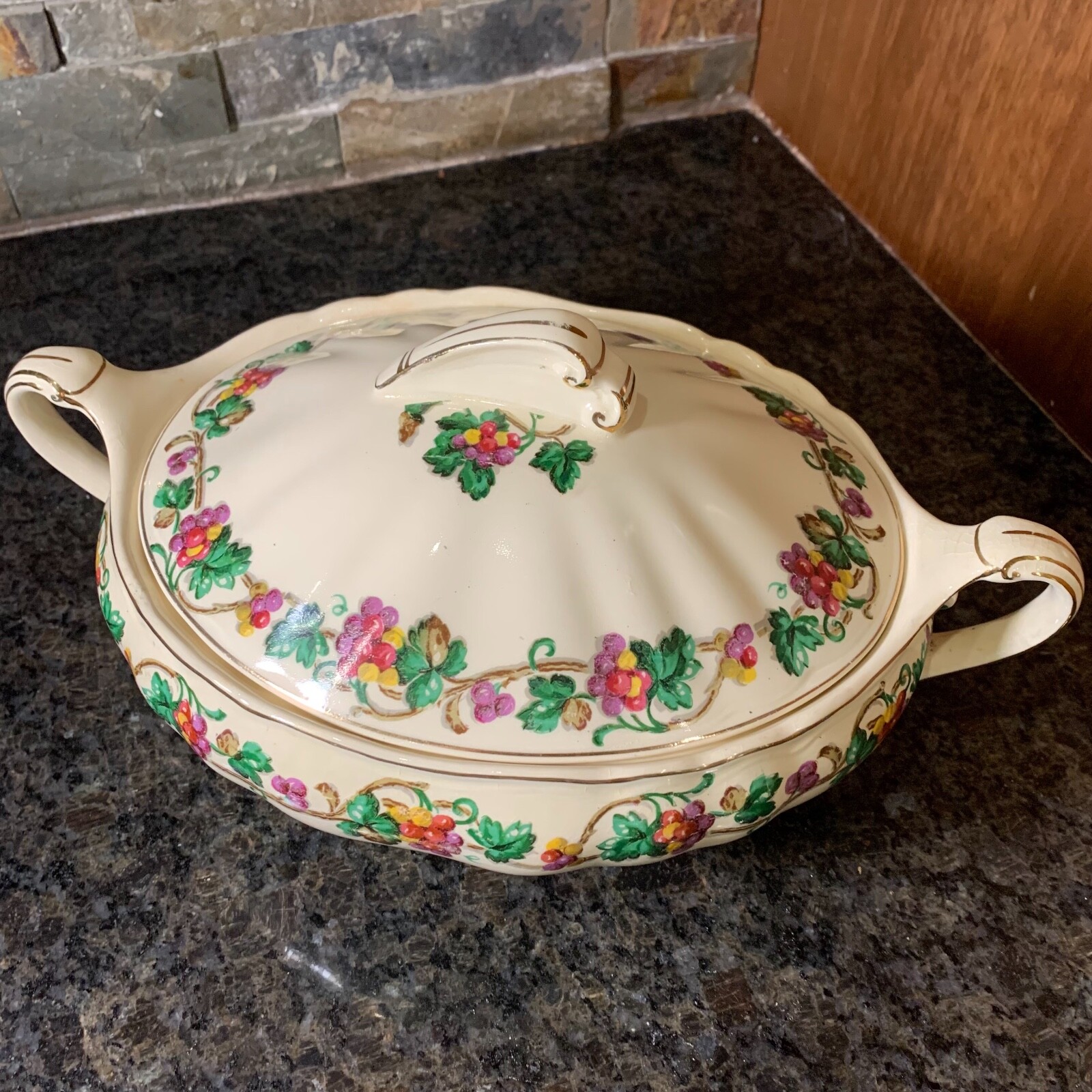 Vintage J & G Meakin Sunshine England Reg 561073 China Covered ...
