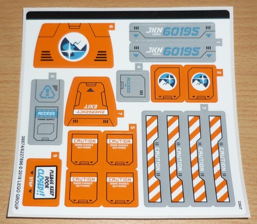 LEGO City Stickers from Set 60195, Complete | eBay