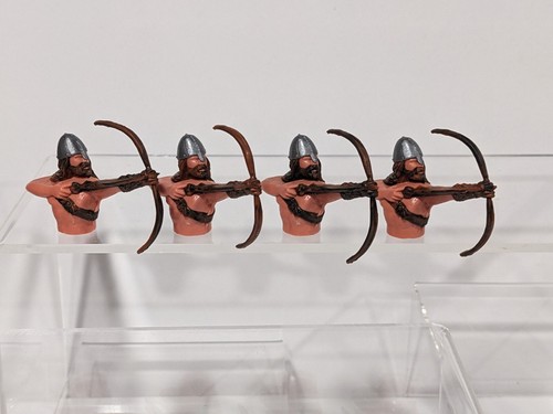 Timpo Viking Body Torso's Bowmen x4 Undamaged No Shields | eBay