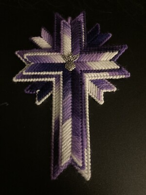 plastic canvas 3 Tier Cross | eBay