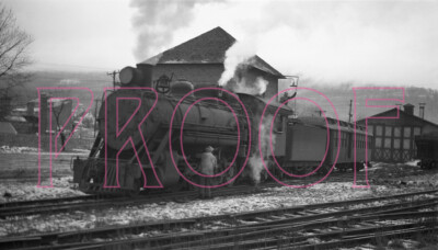 East Broad Top (EBT) Engine 17 at Mount Union, PA in 1949 - 8x10 Photo ...