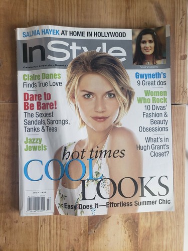 InStyle Magazine July 1999 Claire Danes Salma Hayek Gwyneth Paltrow | eBay