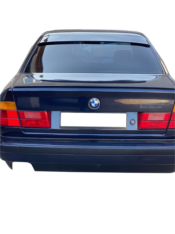 BMW E34 Spoiler lip 520 525 530 540 M5 Type Rear Roof Spoiler Wing bmw ...