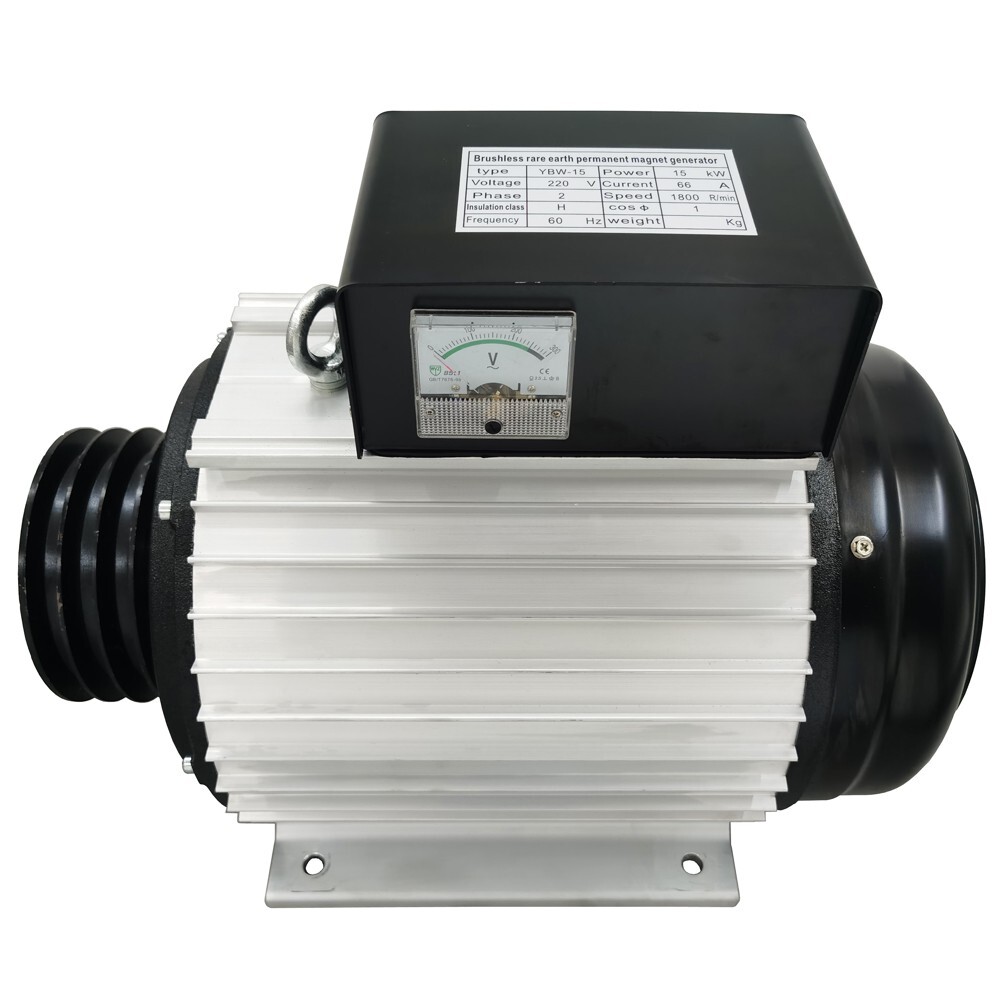 220V 15KW Brushless Rare Earth Permanent Magnet Variable Frequency ...