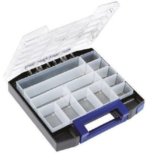 Raaco Boxxser STORAGE CASE 55x298x284mm 13-Compartments Polycarbonate ...