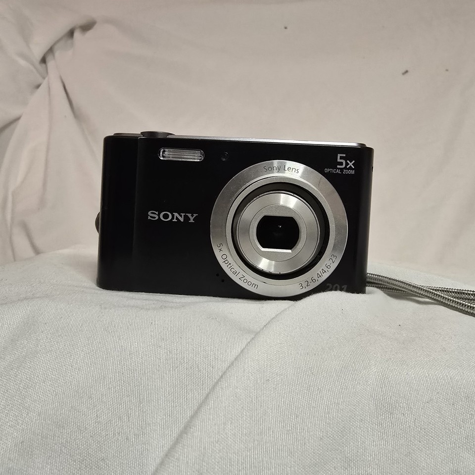 Sony Cybershot DSC-W800 20.1MP Black Digital Camera READ DESCRIPTION ...