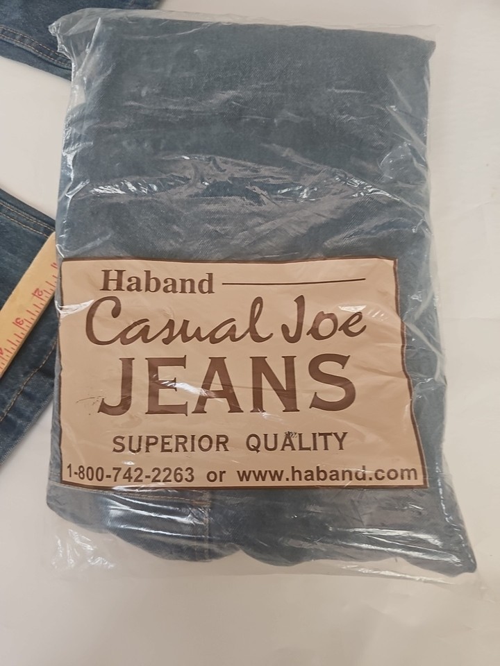 Haband Casual Joe Jeans Men's 36M X 30 Elastic Waist High Rise Denim ...