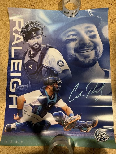 5X Seattle Mariners 2025 Little League Day Posters Giveaway Raleigh ...