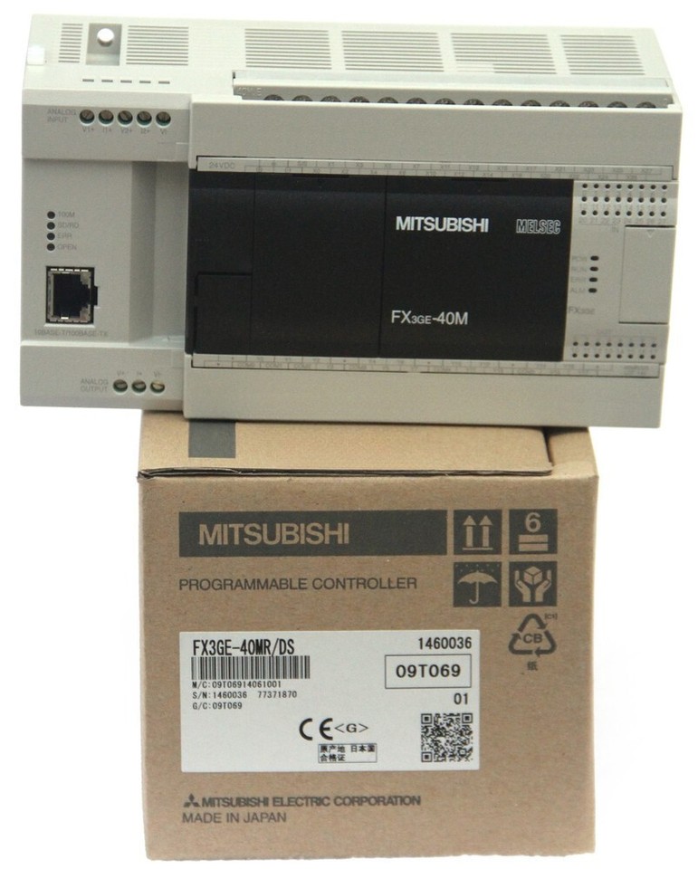 NEW Mitsubishi PLC FX3GE-40MR/DS DC24V power supply | eBay UK