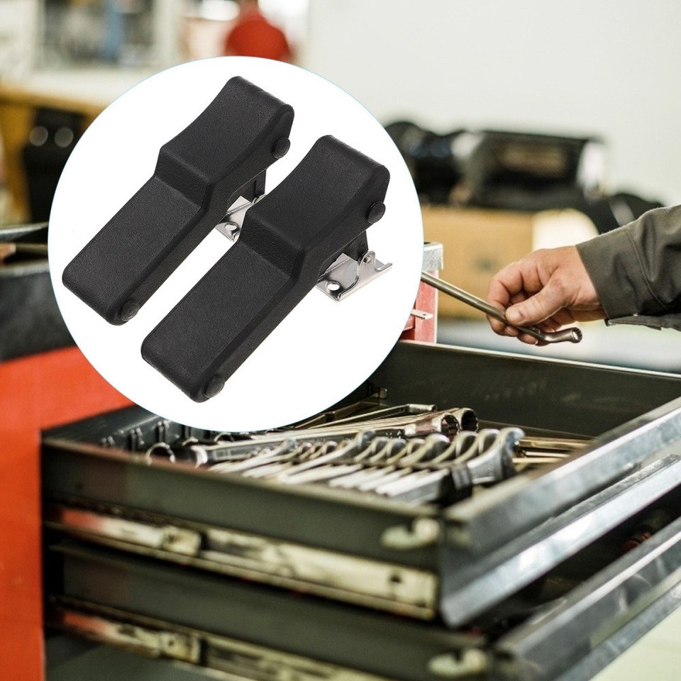 2PCS Concealed Toggle Catch Lightweight Latch Lock Durable Clamp Hasp ...