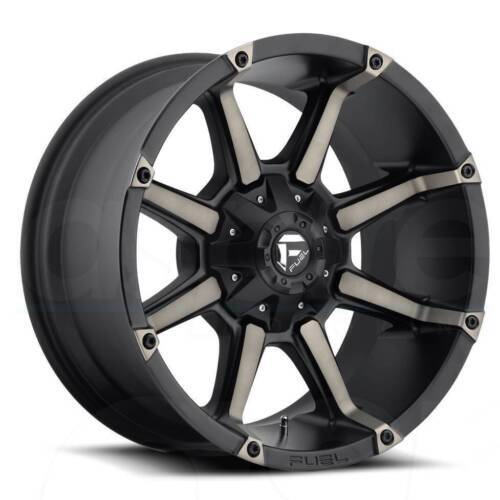 4-Fuel D556 Coupler 18x9 6x135/6x5.5" +1mm Black/Tint Wheels Rims 18 ...