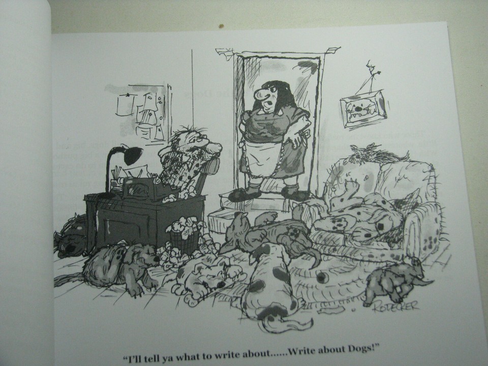 GOING TO THE DOGS: Cartoons, Stories and More by Ron Rodecker SIGNED ...