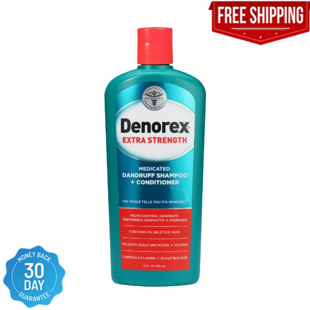 Denorex Extra Strength Medicated Dandruff Relief Shampoo Plus ...