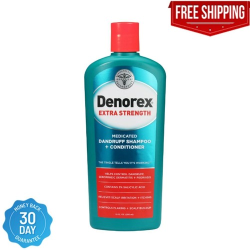 Denorex Extra Strength Medicated Dandruff Relief Shampoo Plus ...