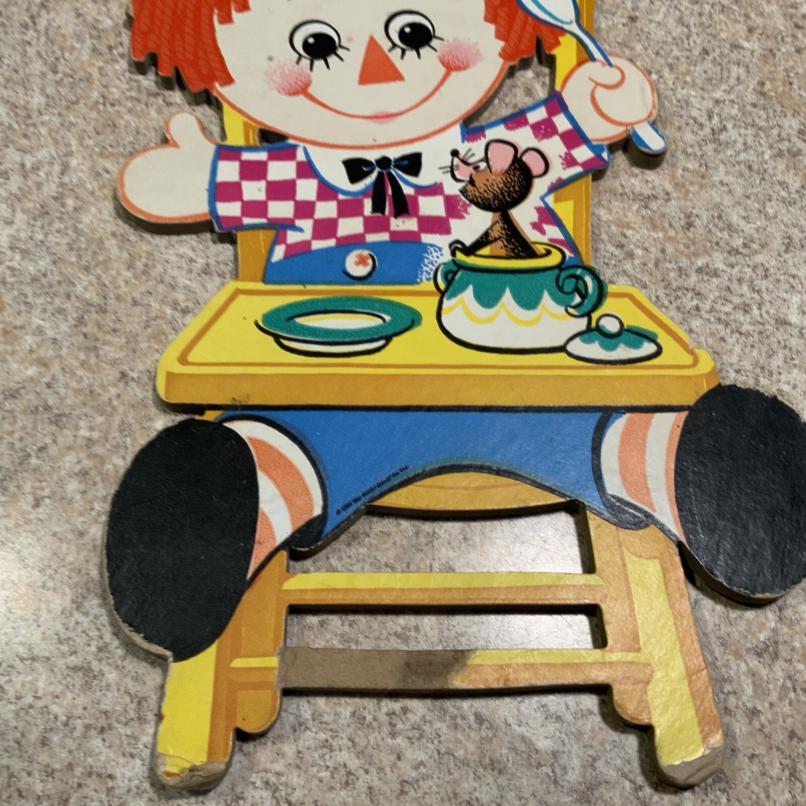 Raggedy Ann And Andy Cardboard Cutout Wall Decor Bobbs Merrill Co ...