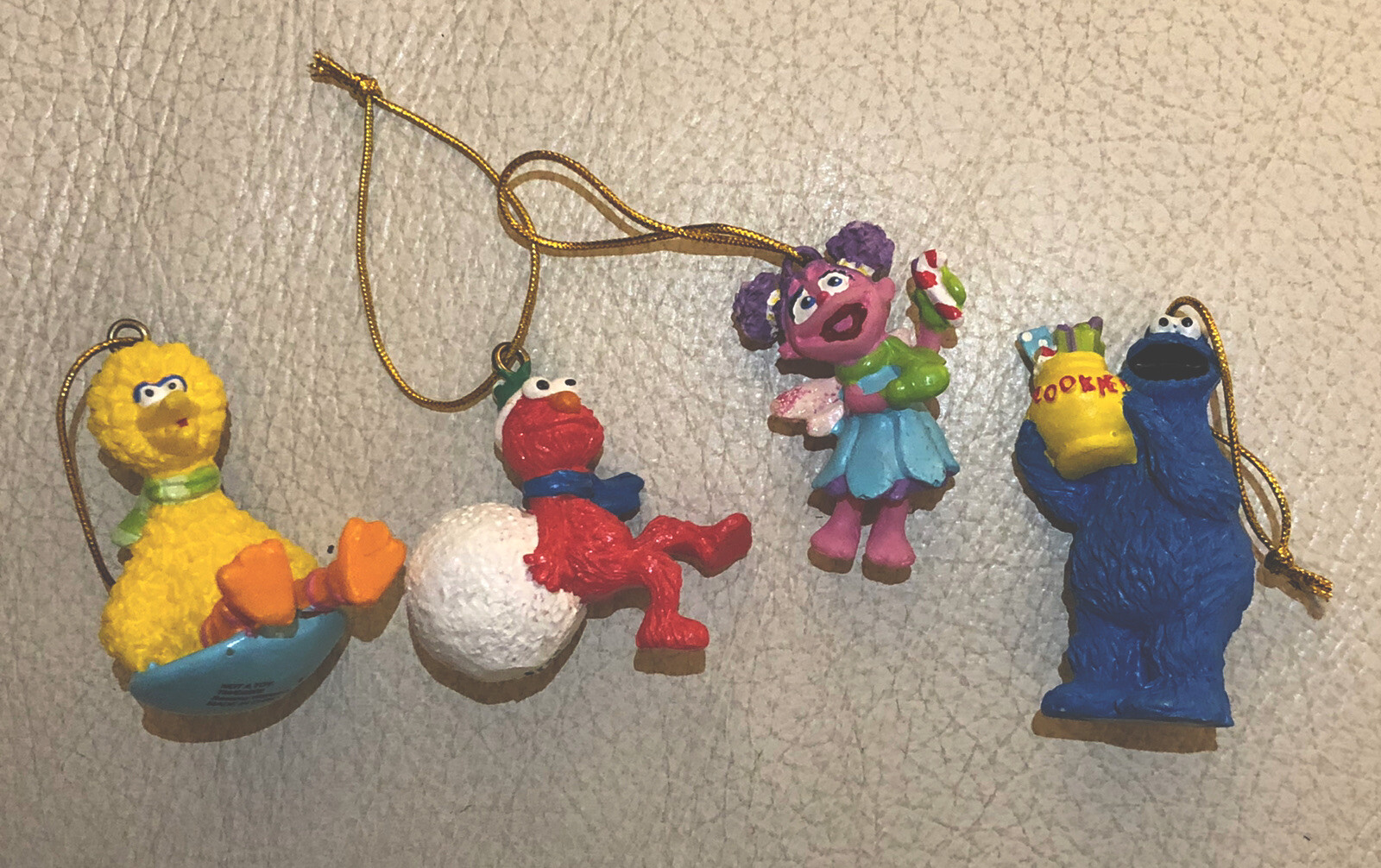 Lot of 4 Sesame Workshop 2008 Mini Miniature Sesame Street Ornaments | eBay