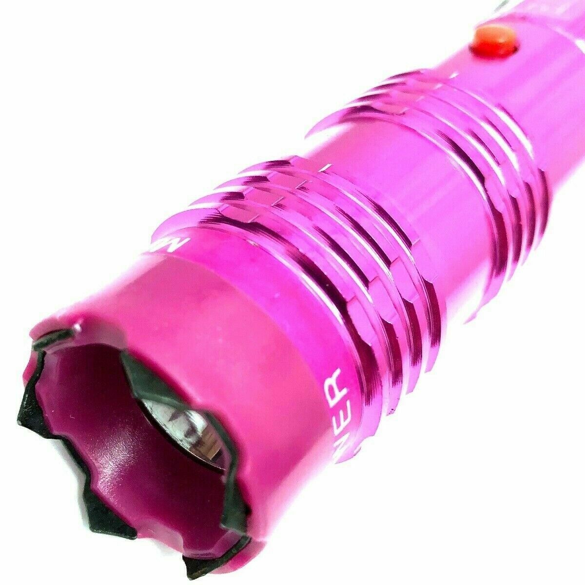 2PC 6" Military DEFENSE Tactical 300MV Stun Rechargeable LED Flashlight ...