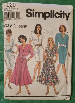 SIMPLICITY 8220 - sz 12-18, Ctg, Cut | eBay