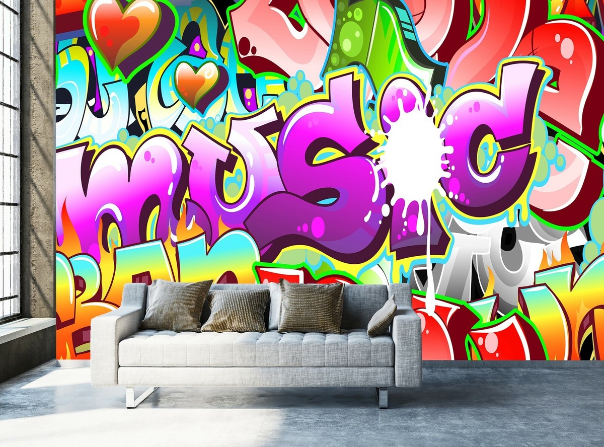 Graffiti Living Room