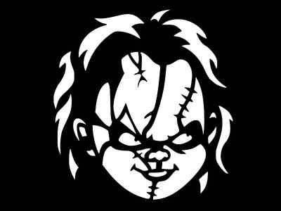 CHUCKY Child's Play Horror Vinyl Decal Car Sticker Wall Truck CHOOSE ...