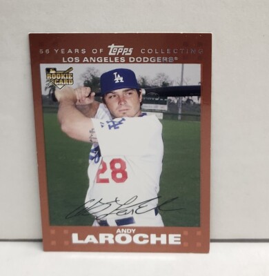 ANDY LAROCHE 2007 Topps Update COPPER ~ #'d /56 ~ DODGERS | eBay