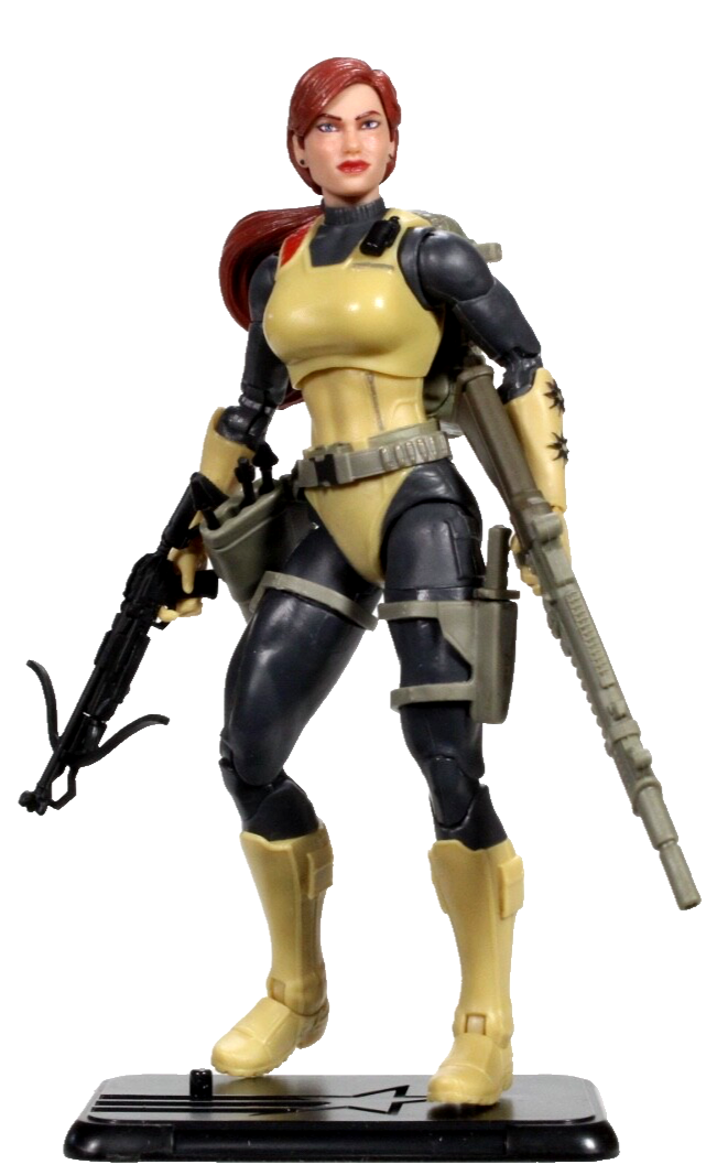 SCARLETT Counter Intelligence GI JOE CLASSIFIED RETRO SERIES Loose | eBay