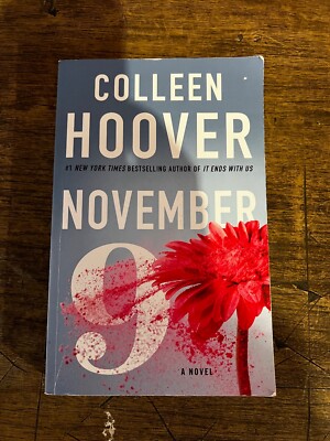 November 9: A Novel By Colleen Hoover Great condition 9781501110344| eBay