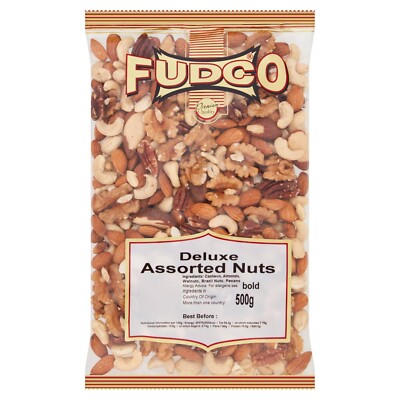 Fudco Deluxe Assorted Nuts 500g | eBay UK