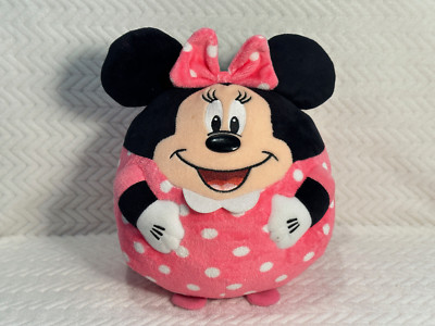 TY Beanie Balls Minnie Mouse Pink Classic Disney 9" Stuffed Toy | eBay