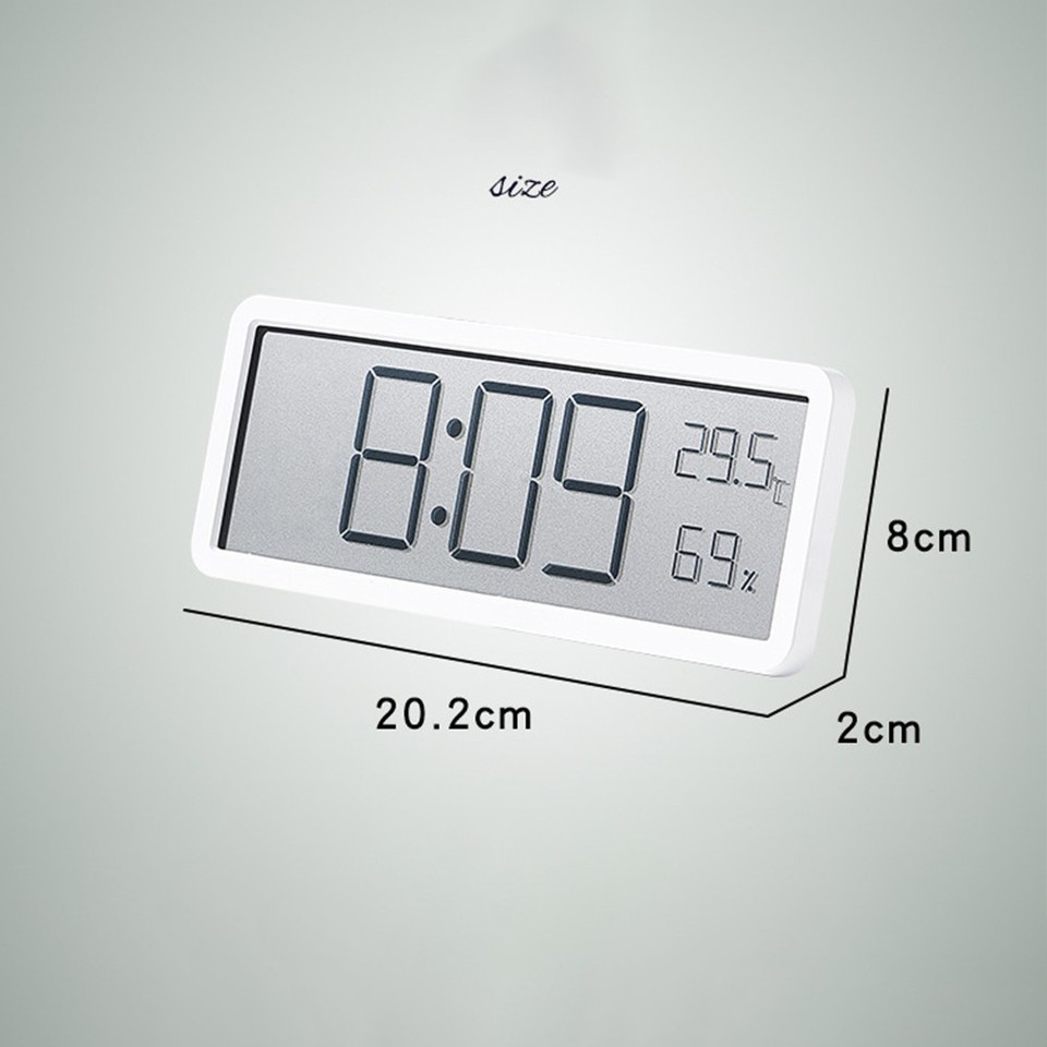 Digital Wall Clock Electronic Clock LCD Screen Digital Large Screen ...