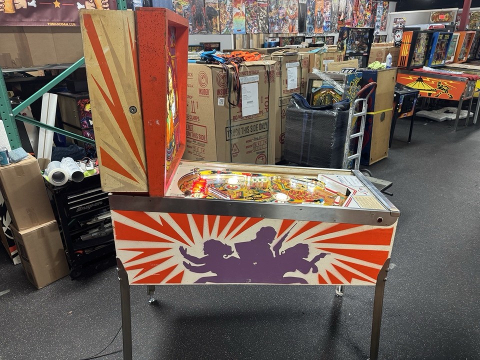 1978 CHARLIES ANGELS PINBALL MACHINE PROFESSIONAL TECHS PLAYS GREAT | eBay
