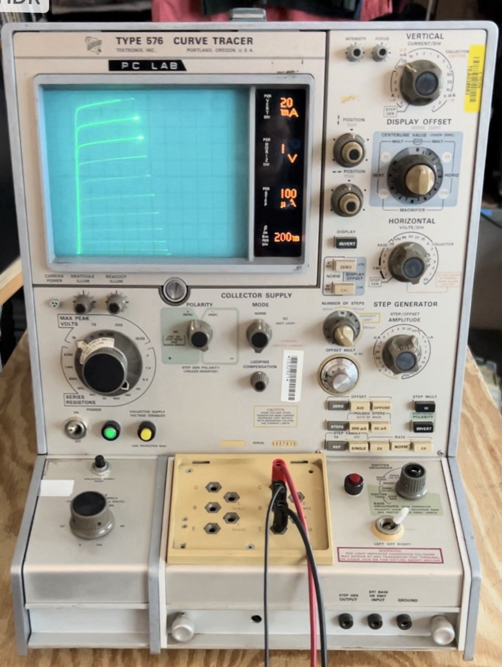 Tektronix 576 Curve Tracer tested | eBay