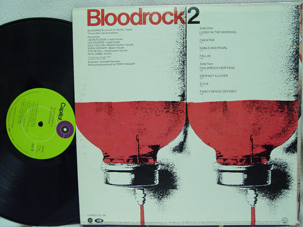 BLOODROCK - Bloodrock 2 LP (1st US Pressing on "lime-green" CAPITOL) | eBay