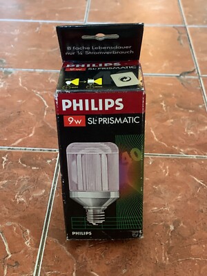 Philips SL PRISMATIC Light Bulb Vintage Original 10/10 | eBay