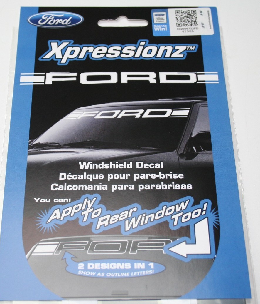 Chroma Graphics Auto Decals Chroma 70511 Ford Mustang Etched Effect