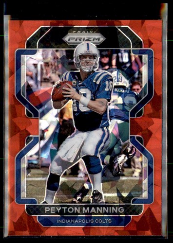 2021 Panini Prizm #30 Peyton Manning Red Ice | eBay